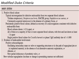 Infective endocarditis | PPTX