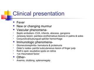 Infective endocarditis | PPT | Heart and Cardiovascular Diseases ...