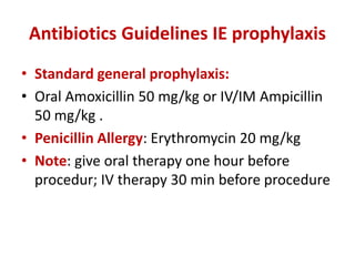 Infective endocarditis | PPTX