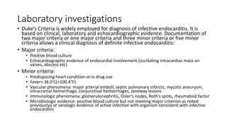Infective endocarditis | PPTX