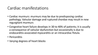 Infective endocarditis | PPTX