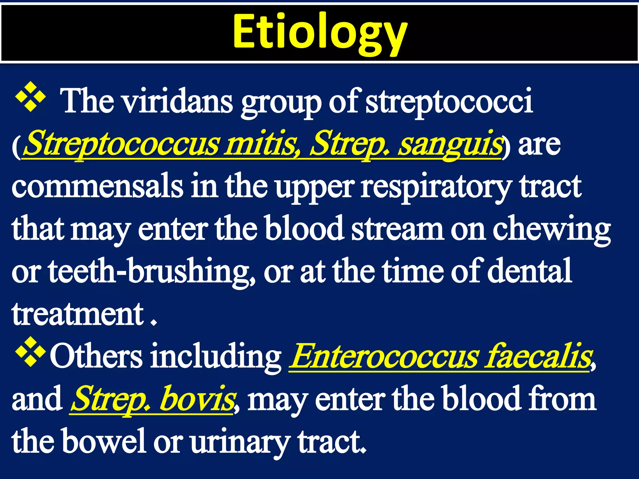 Infective endocarditis | PPTX