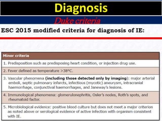 Infective endocarditis | PPTX