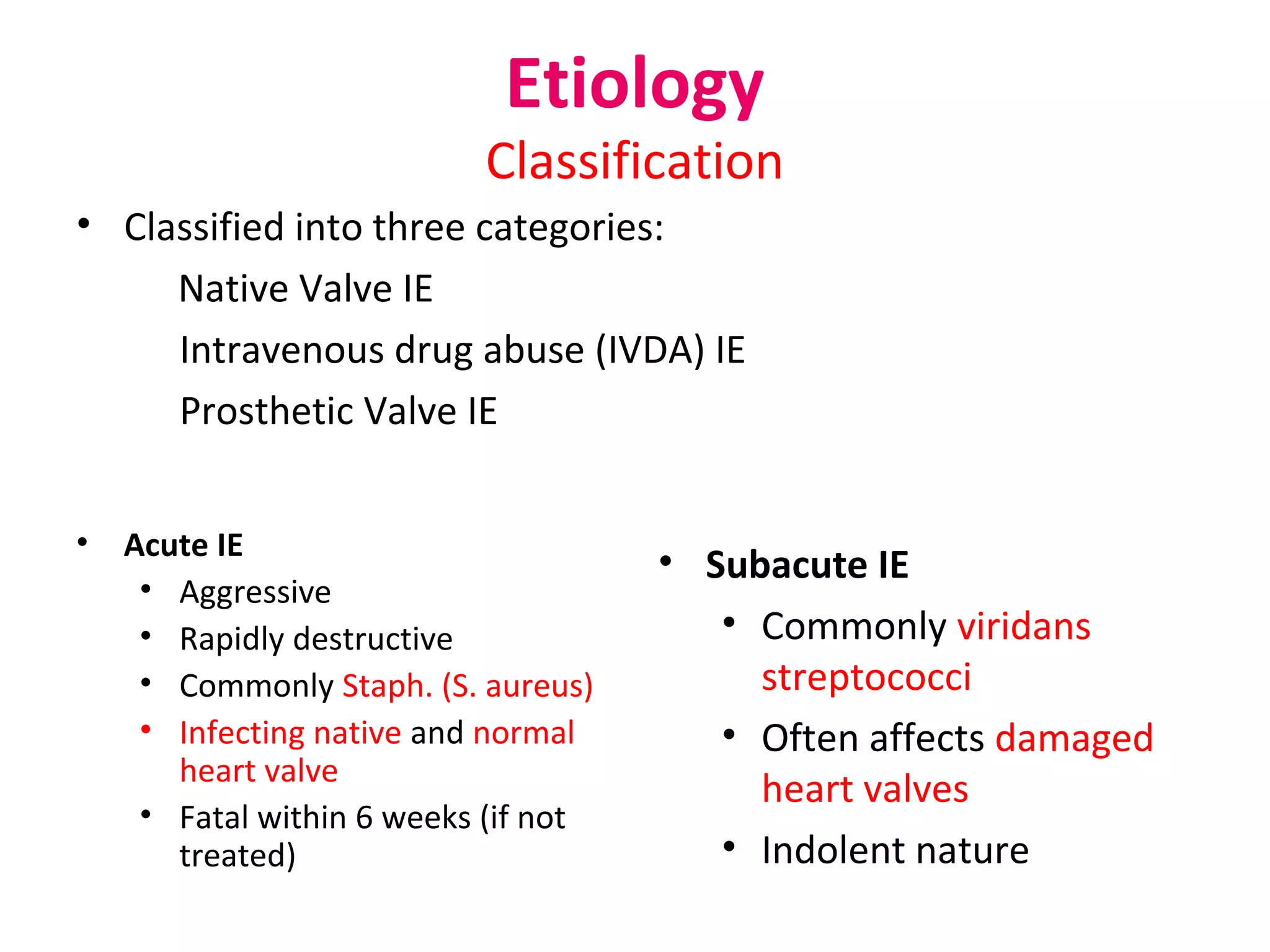 Infective endocarditis | PPT