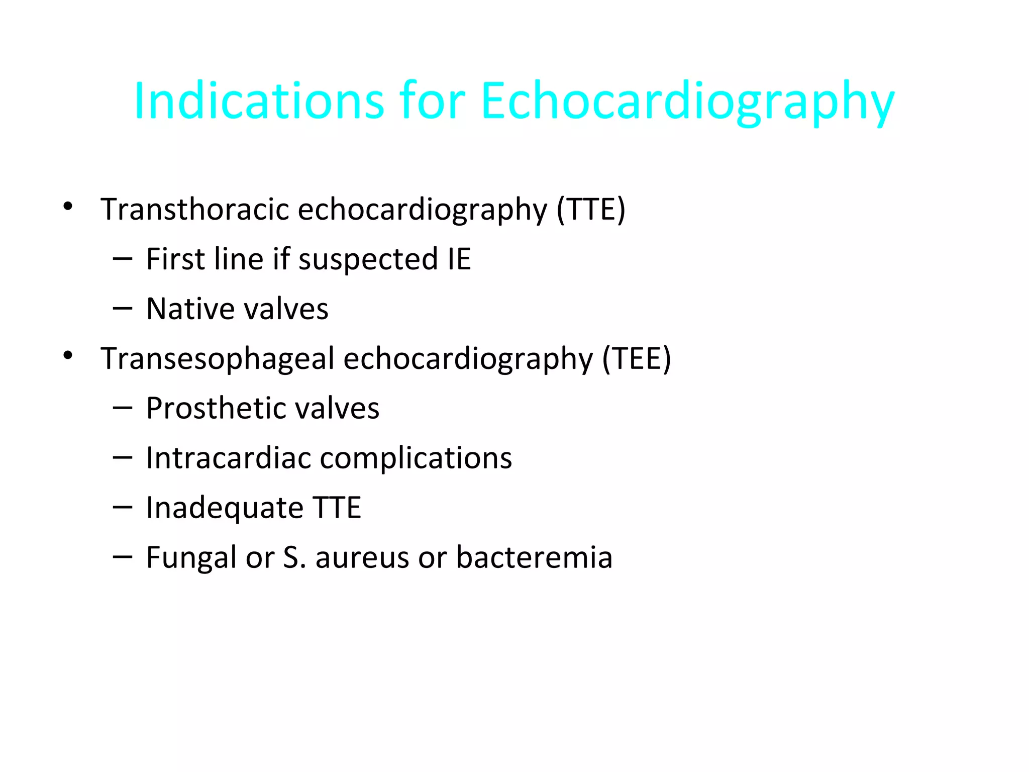 Infective endocarditis | PPT | Heart and Cardiovascular Diseases ...