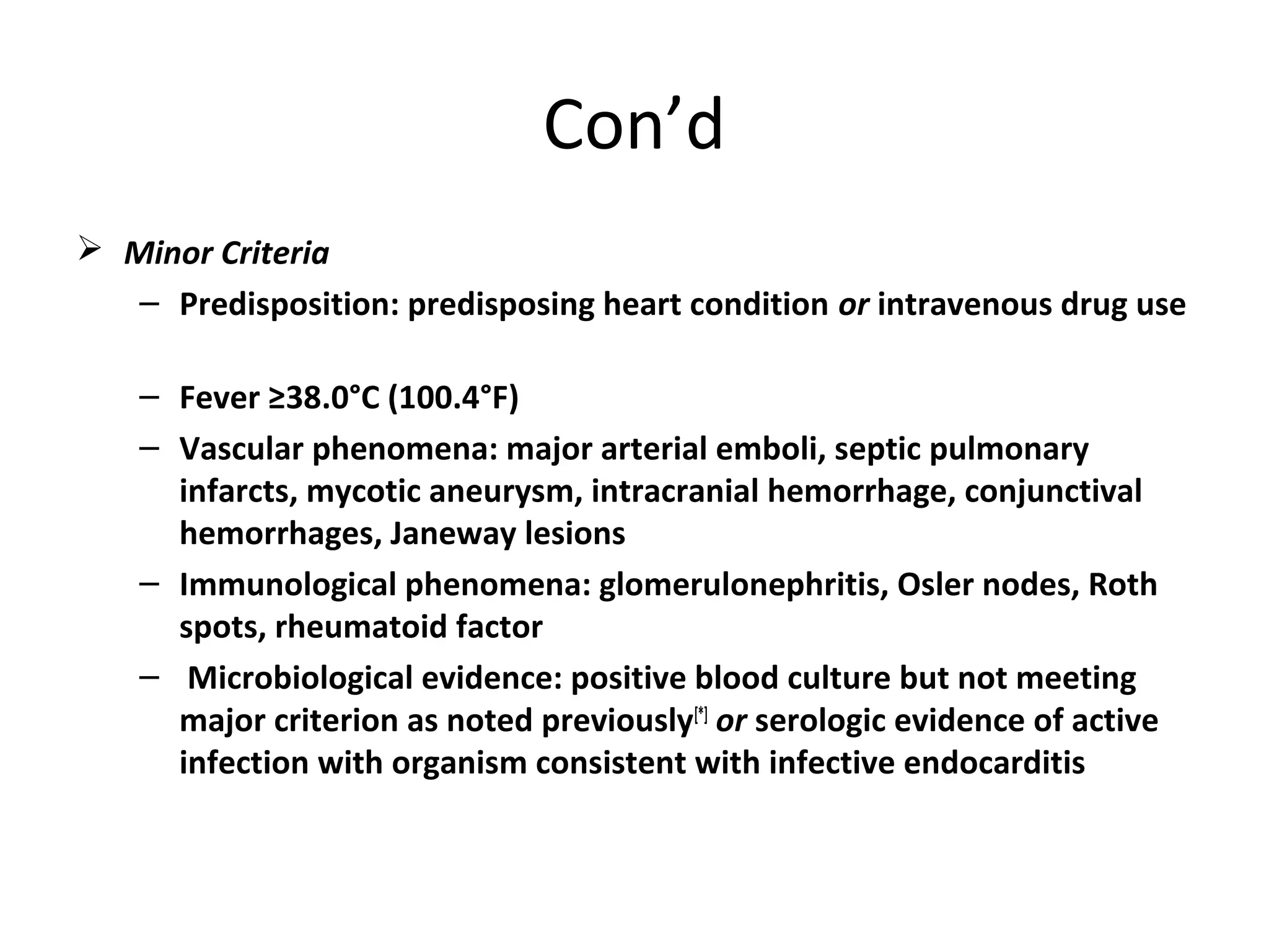Infective endocarditis | PPT | Heart and Cardiovascular Diseases ...