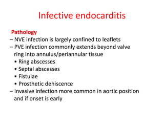 Infective endocarditis | PPTX