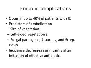 Infective endocarditis | PPTX