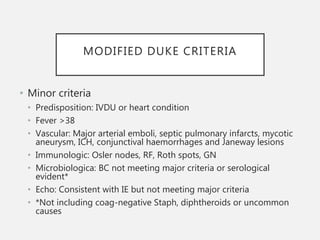 Infective endocarditis | PPT