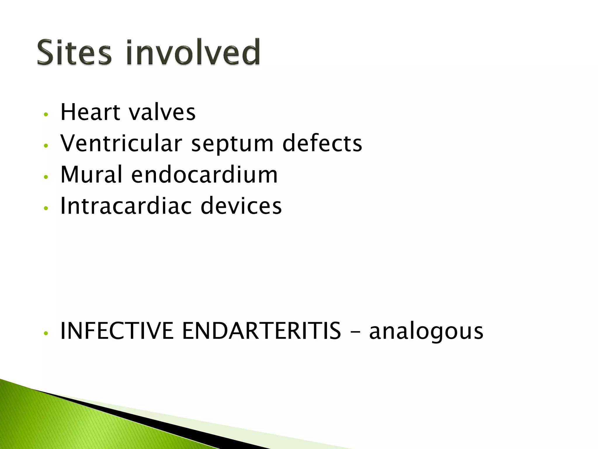 Infective endocarditis | PPT