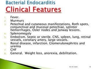 Infective endocarditis | PDF