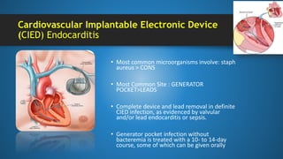 Infective endocarditis | PPTX