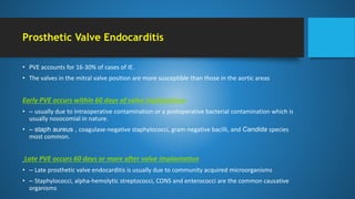 Infective endocarditis | PPTX