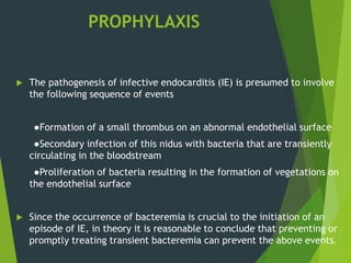 infective endocarditis a complete presentation.ppt