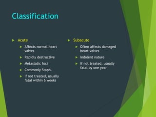 infective endocarditis a complete presentation.ppt