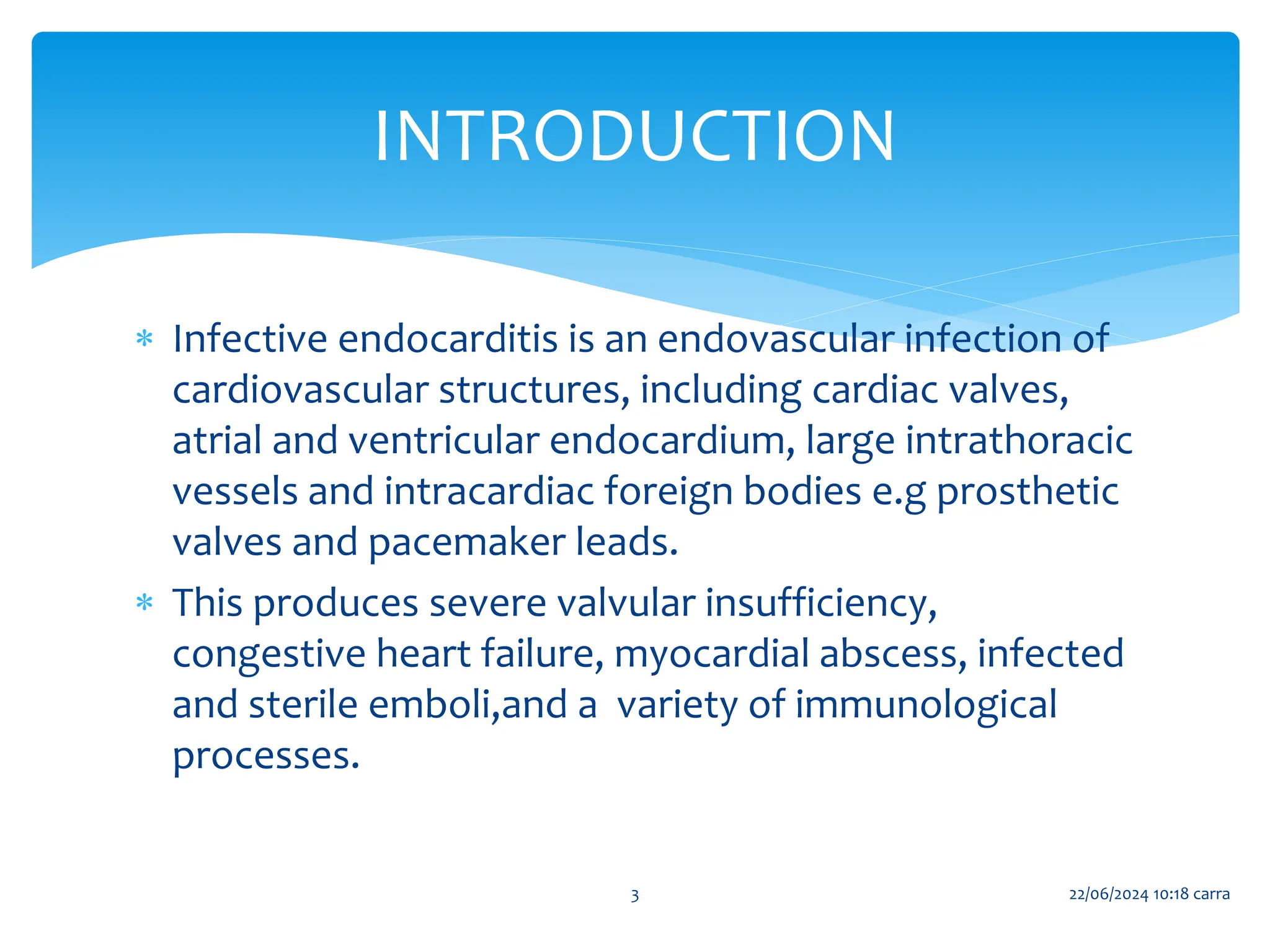 Infective Endocarditis by medical students pptx | PPTX