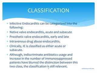 Infective Endocarditis by medical students pptx | PPTX