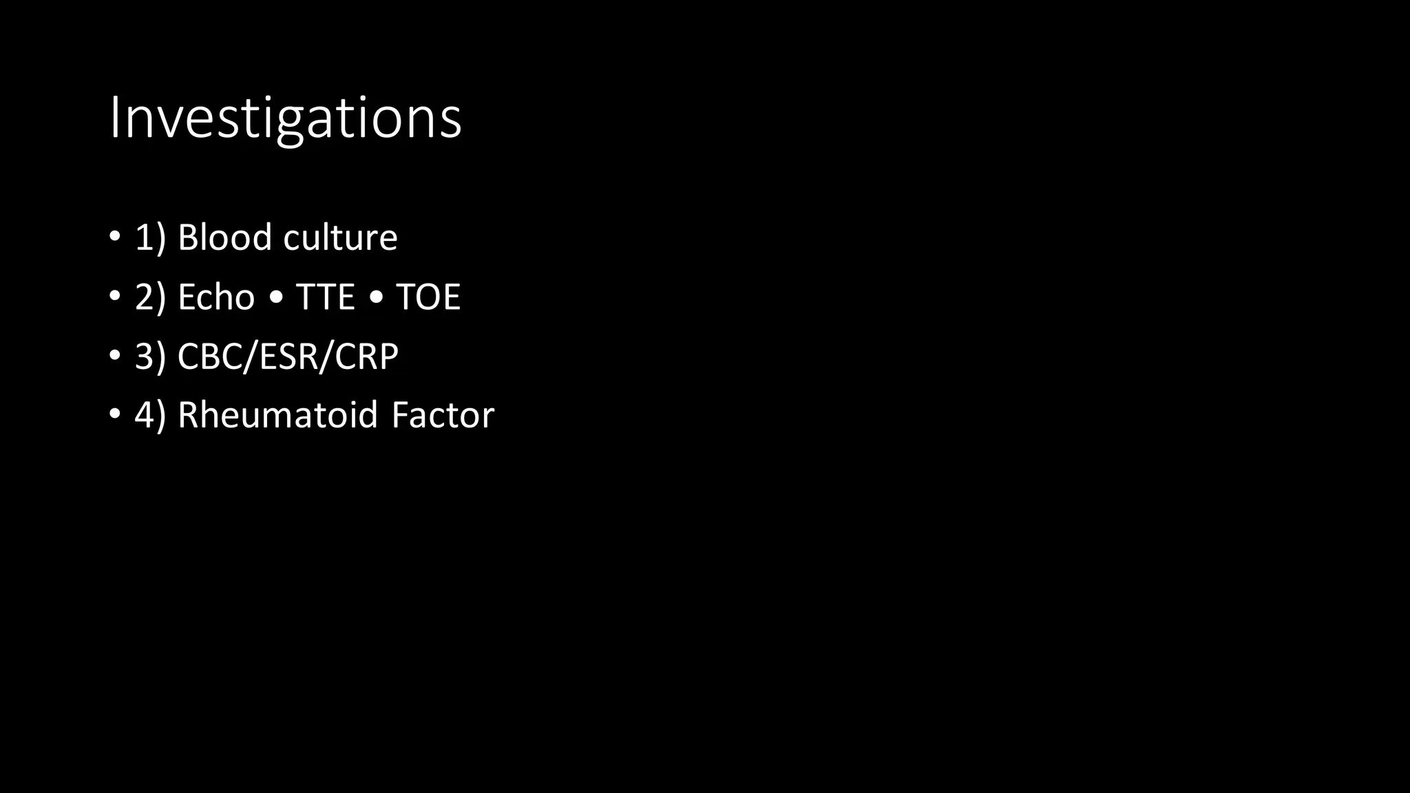 INFECTIVE ENDOCARDITIS presentation..... | PDF