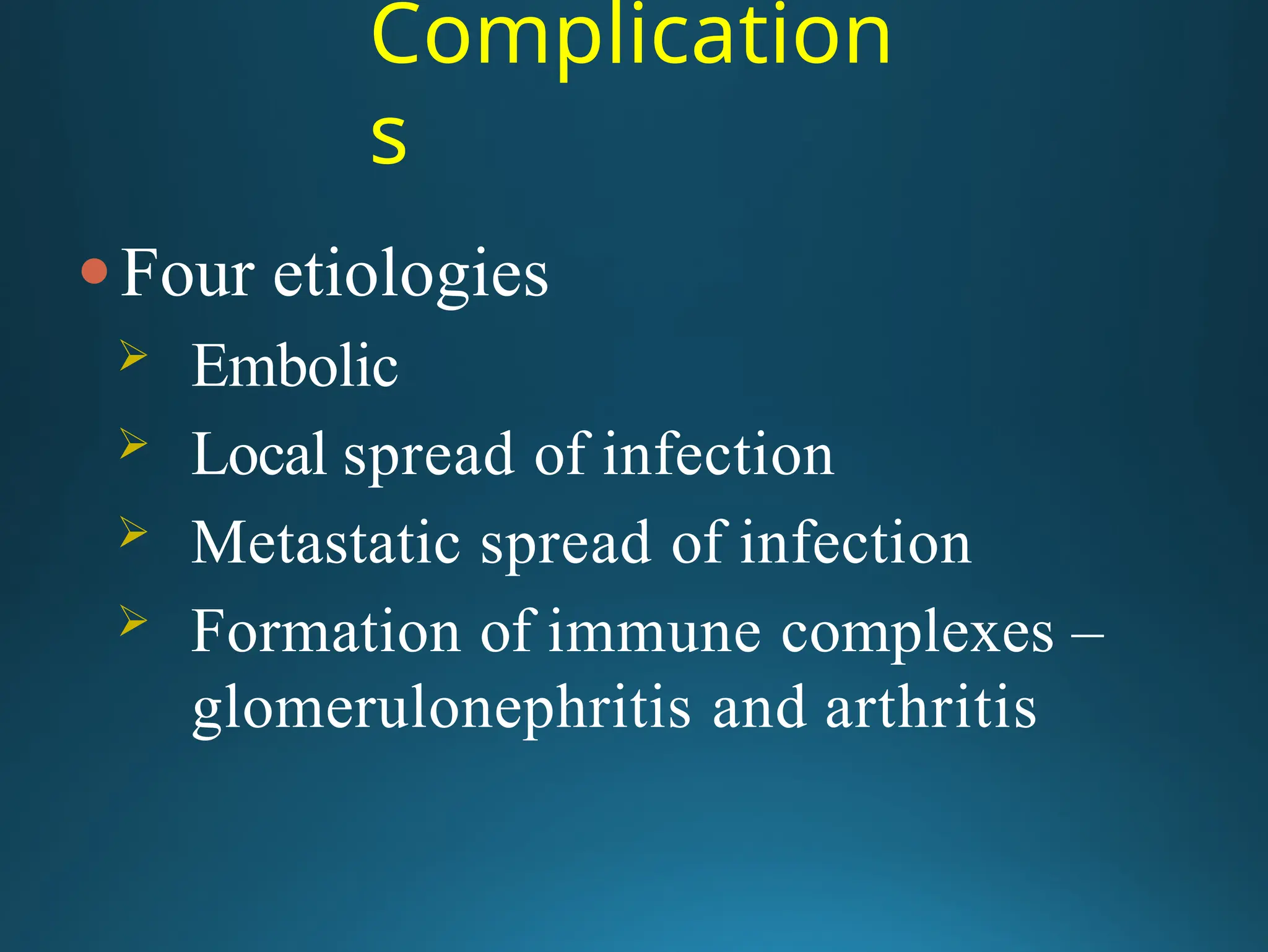 Infective endocarditis Endocrine Causes – Primary Aldosteronism ...