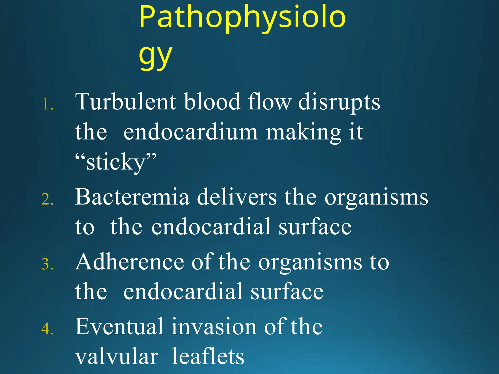 Infective endocarditis Endocrine Causes – Primary Aldosteronism ...
