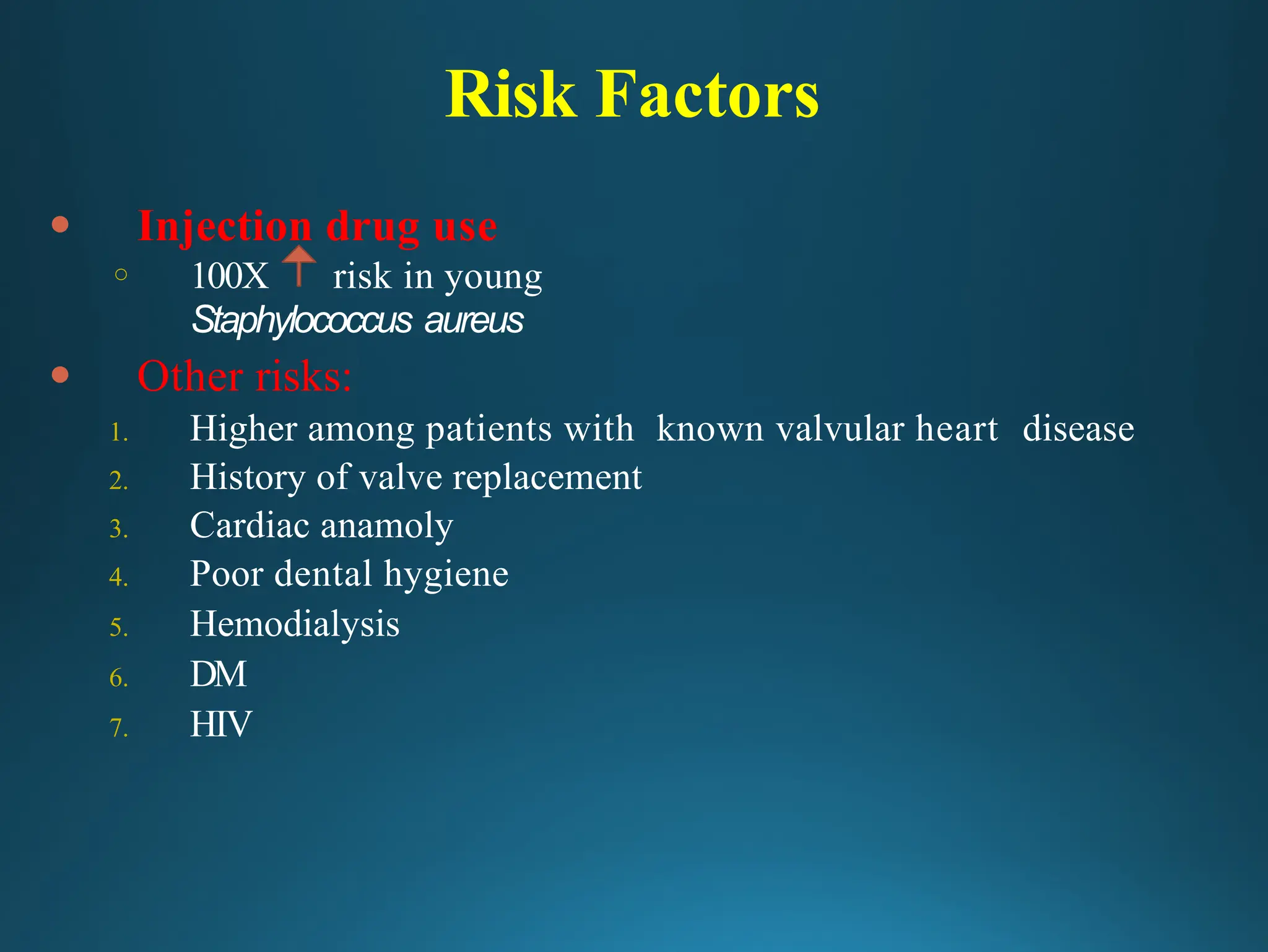 Infective endocarditis Endocrine Causes – Primary Aldosteronism ...