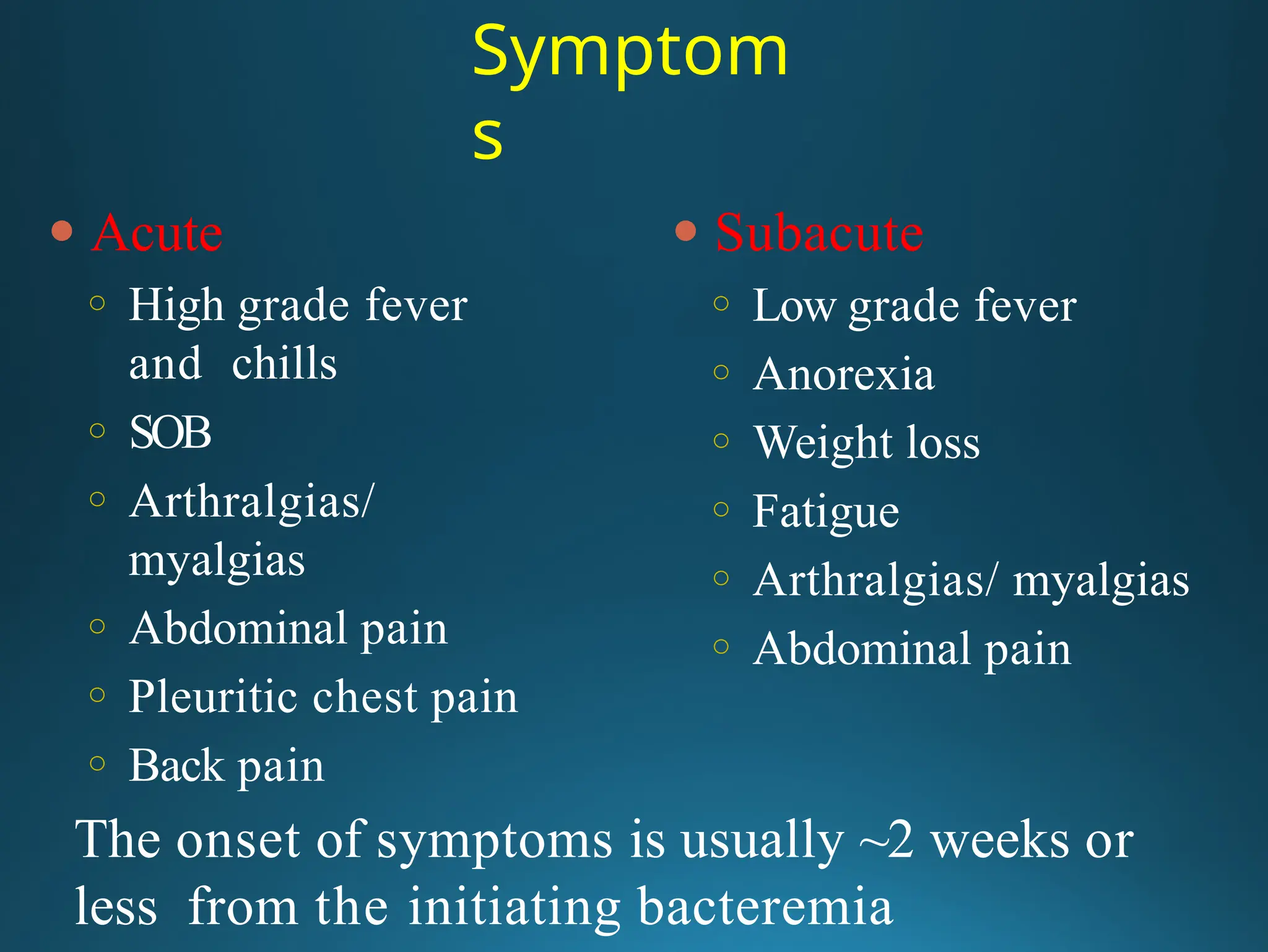 Infective endocarditis Endocrine Causes – Primary Aldosteronism ...