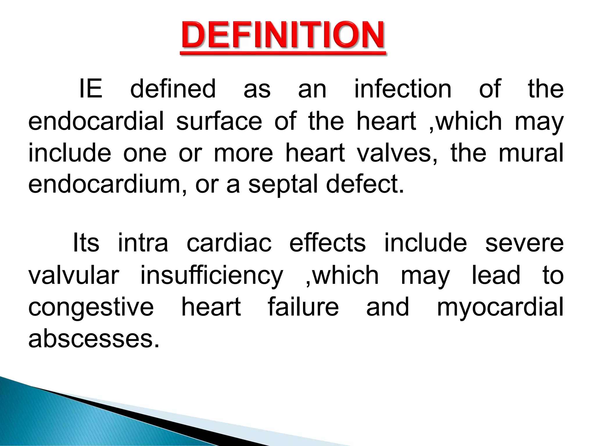 Infective endocarditis | PDF