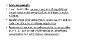 Infective endocarditis | PPTX