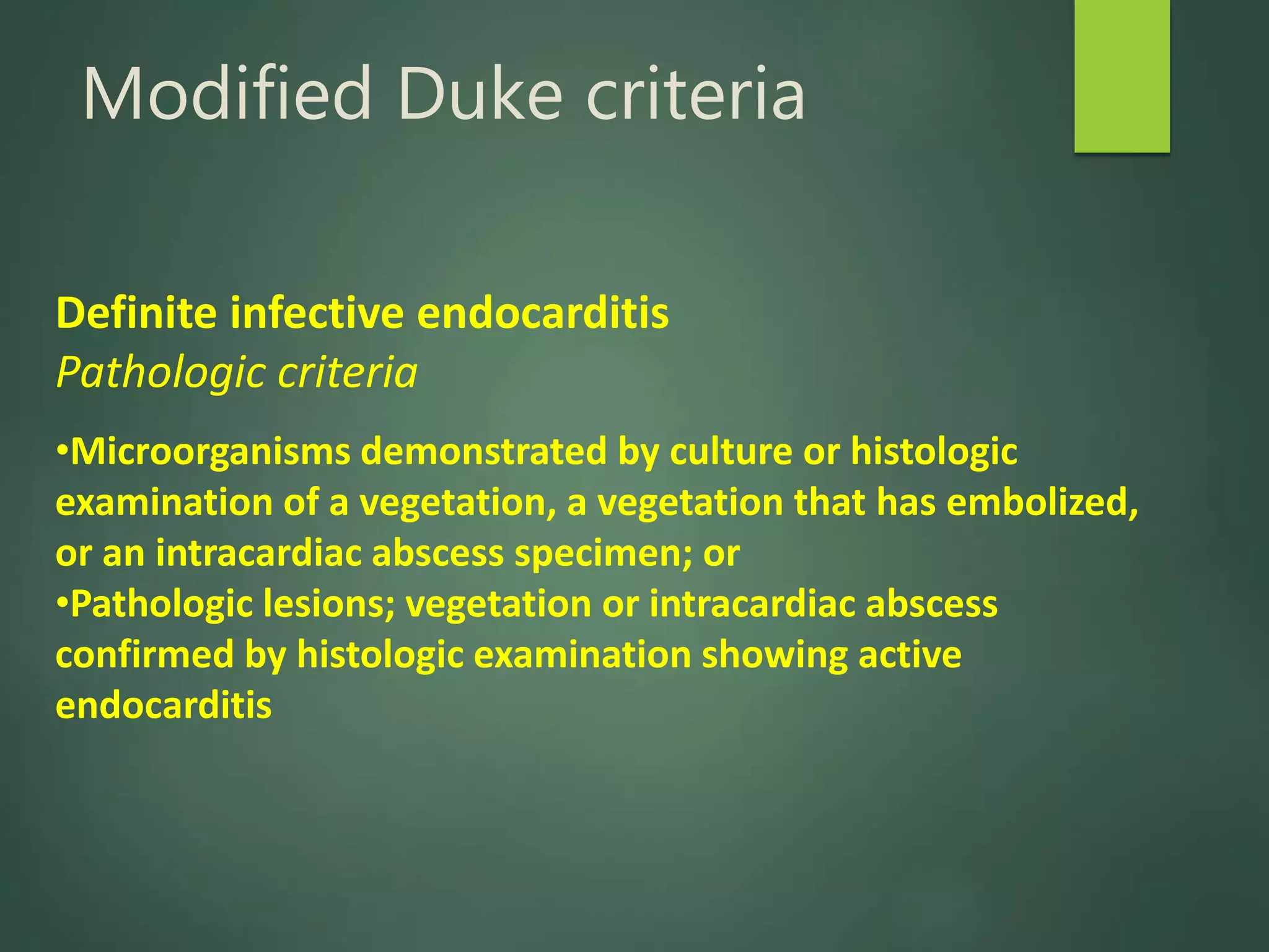 Infective endocarditis 2020 | PPTX