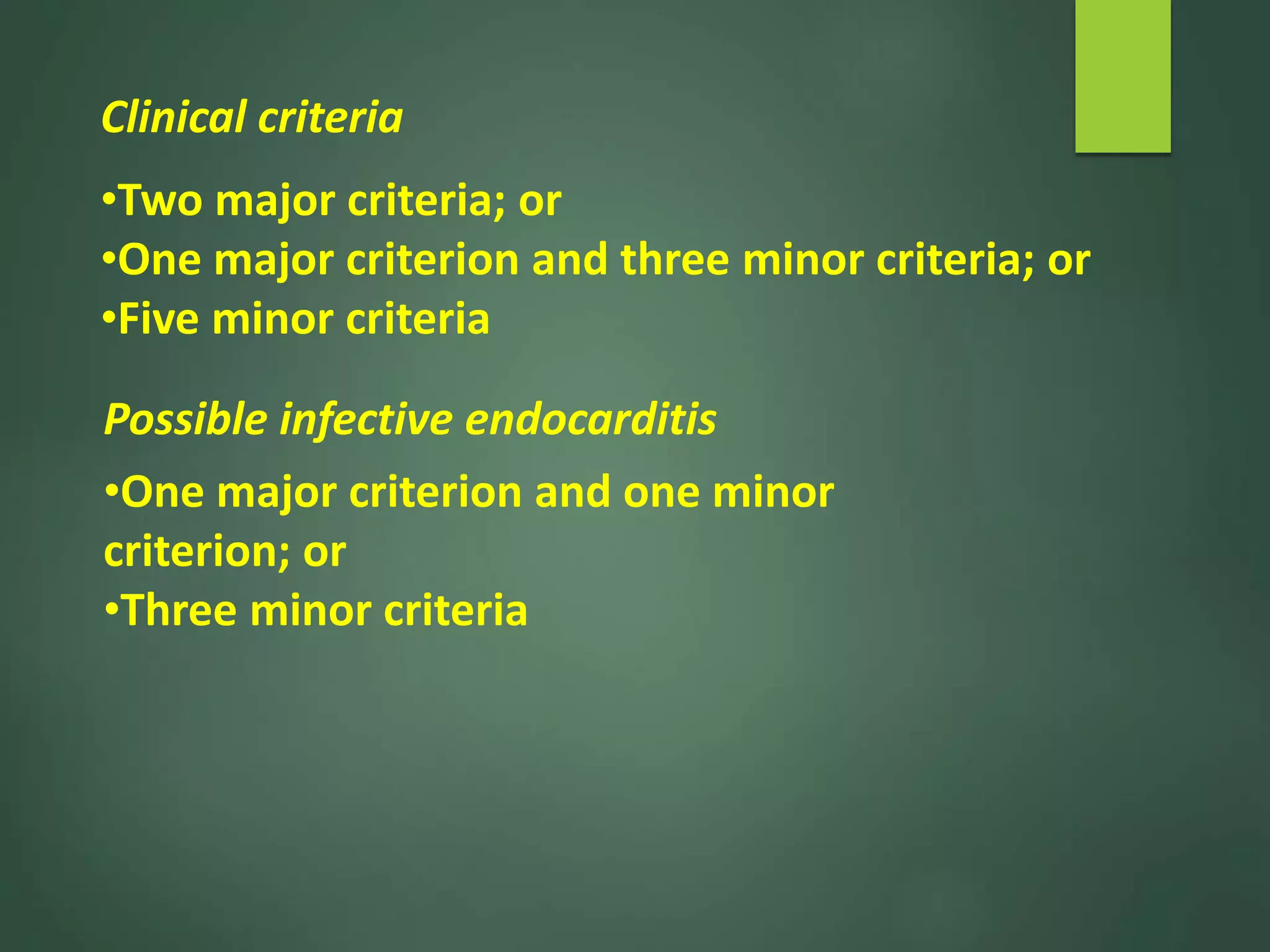 Infective endocarditis 2020 | PPTX