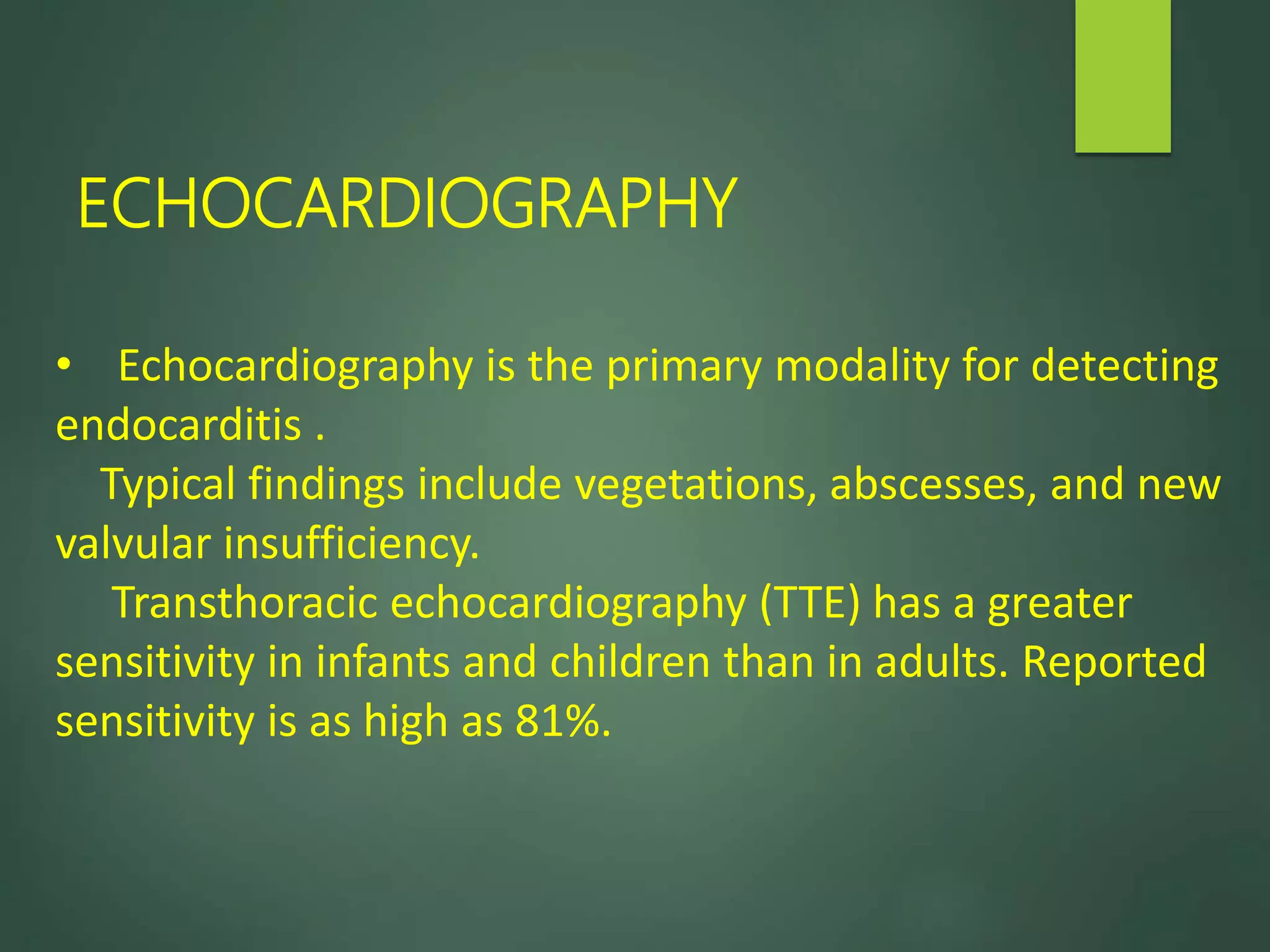 Infective endocarditis 2020 | PPTX