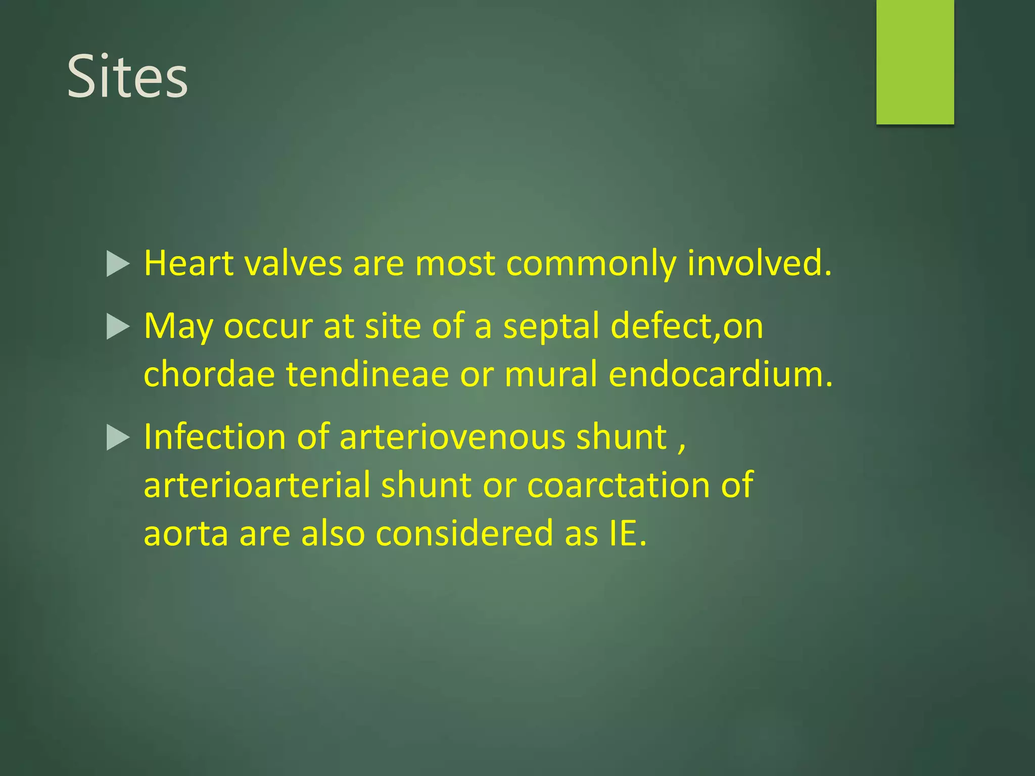 Infective endocarditis 2020 | PPTX