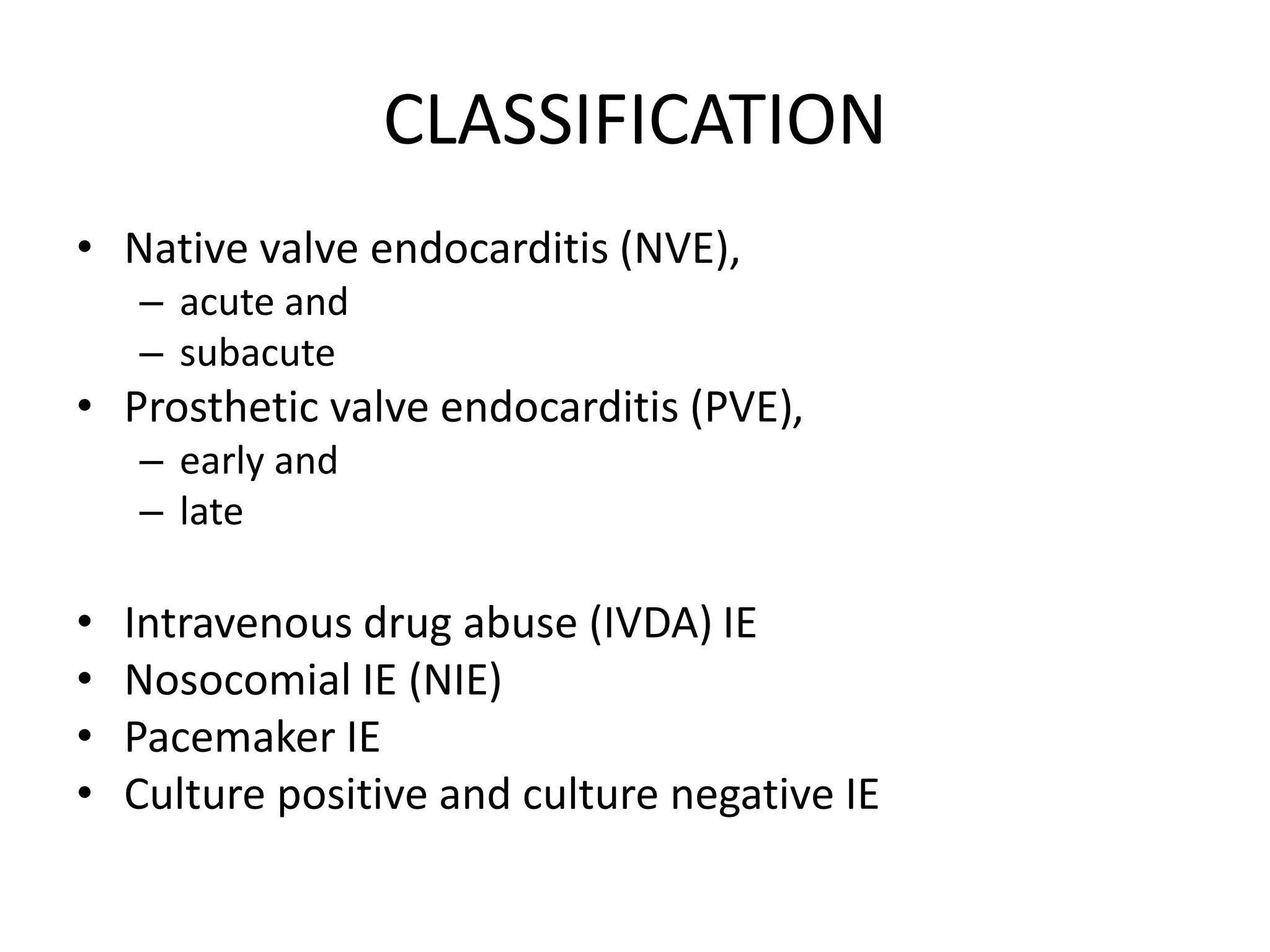 Infective endocarditis | PPTX