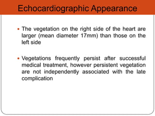 Infective endocarditis and heart masses | PPT