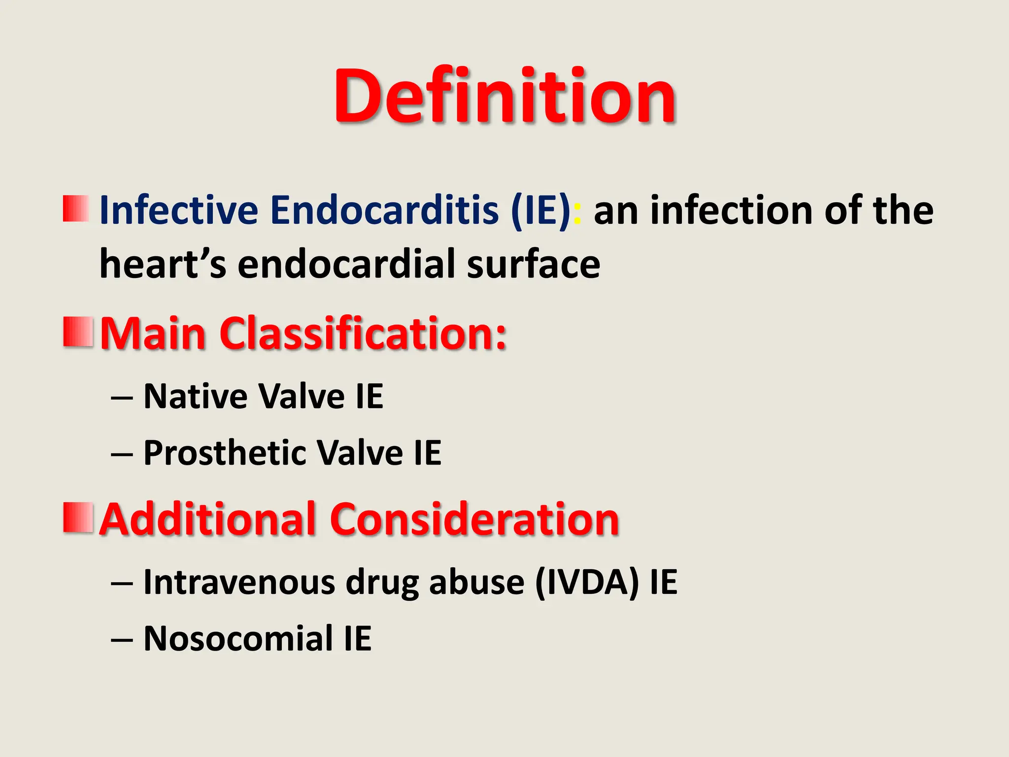 infective endocarditis c1.pptx Cardiovacsular system infection | PPT