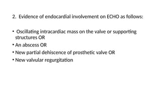 Infective Endocarditis Peadiatrics at NHH | PPTX