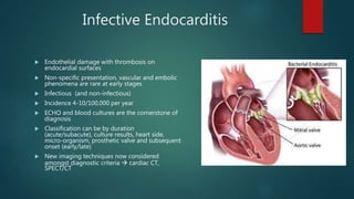 Infective Endocarditis | PPTX