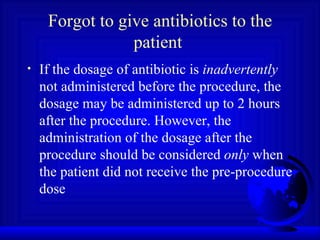 Infective endocarditis prophylaxis | PPT