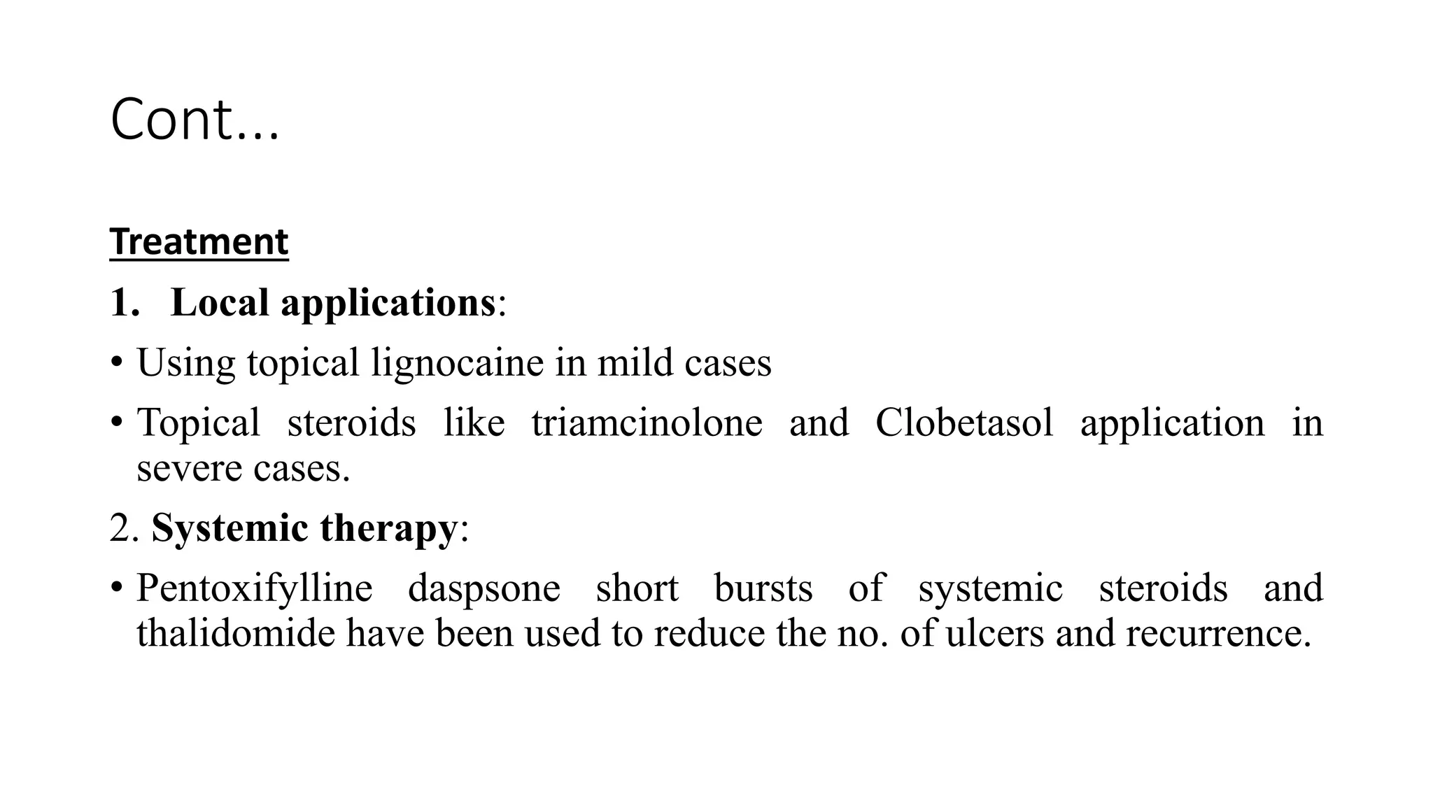 Infective stomatitis | PPTX