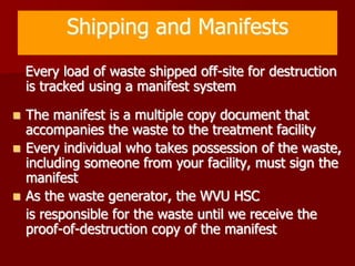 infect_waste_training.ppt Biohazard waste | PPT