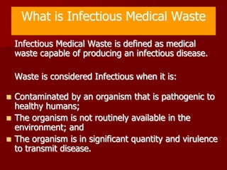 infect_waste_training.ppt Biohazard waste | PPT