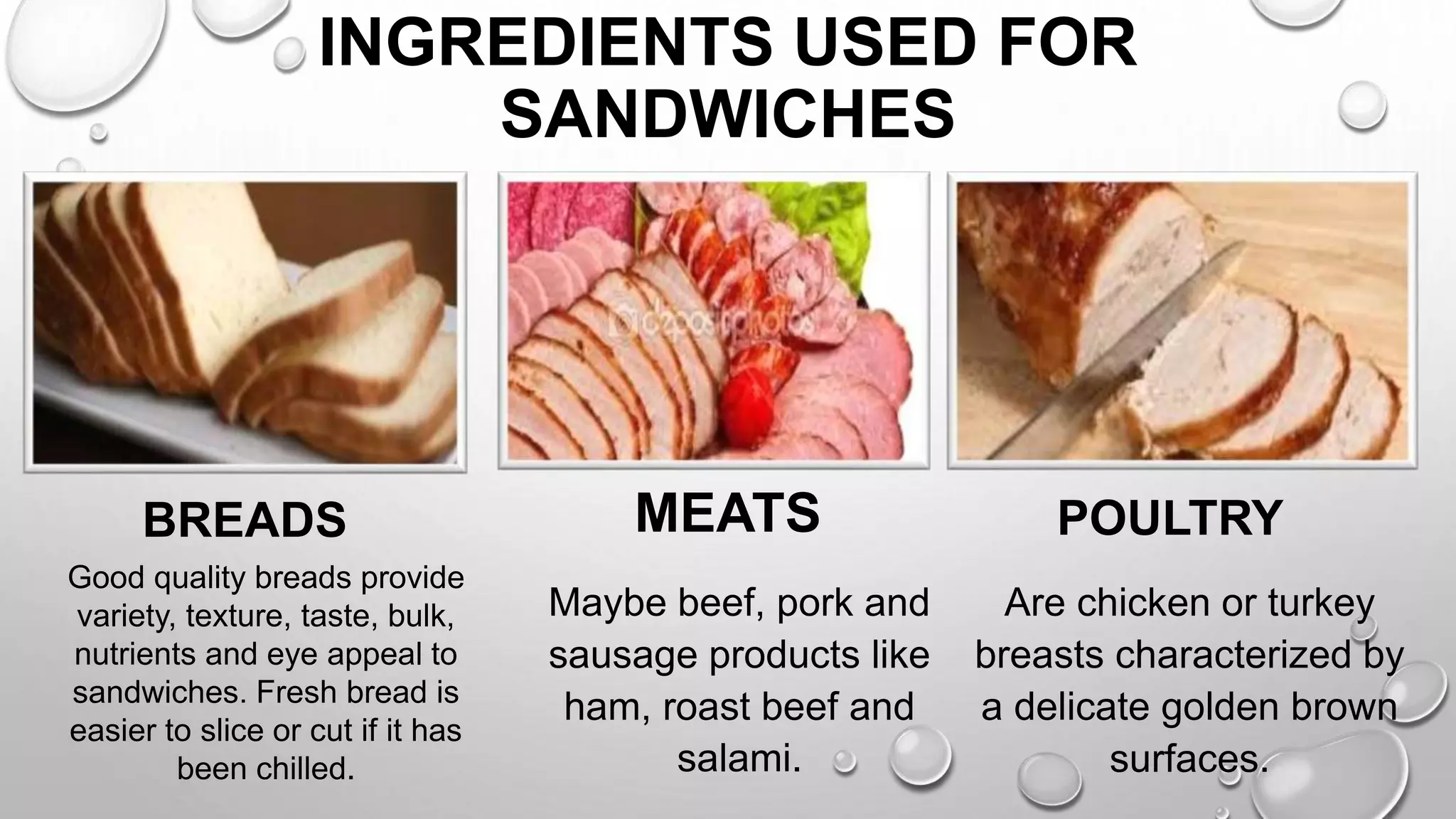 Infedients used for Sandwich.pptx