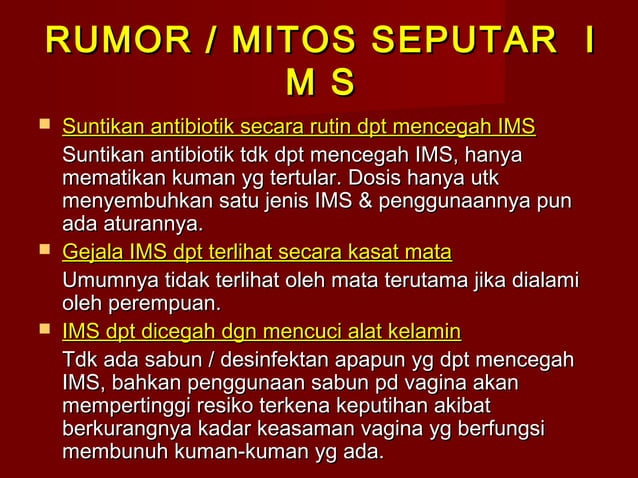 Infeksi menular-seksual-ims | PPT