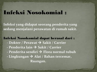 Infeksi nosokomial | PPT