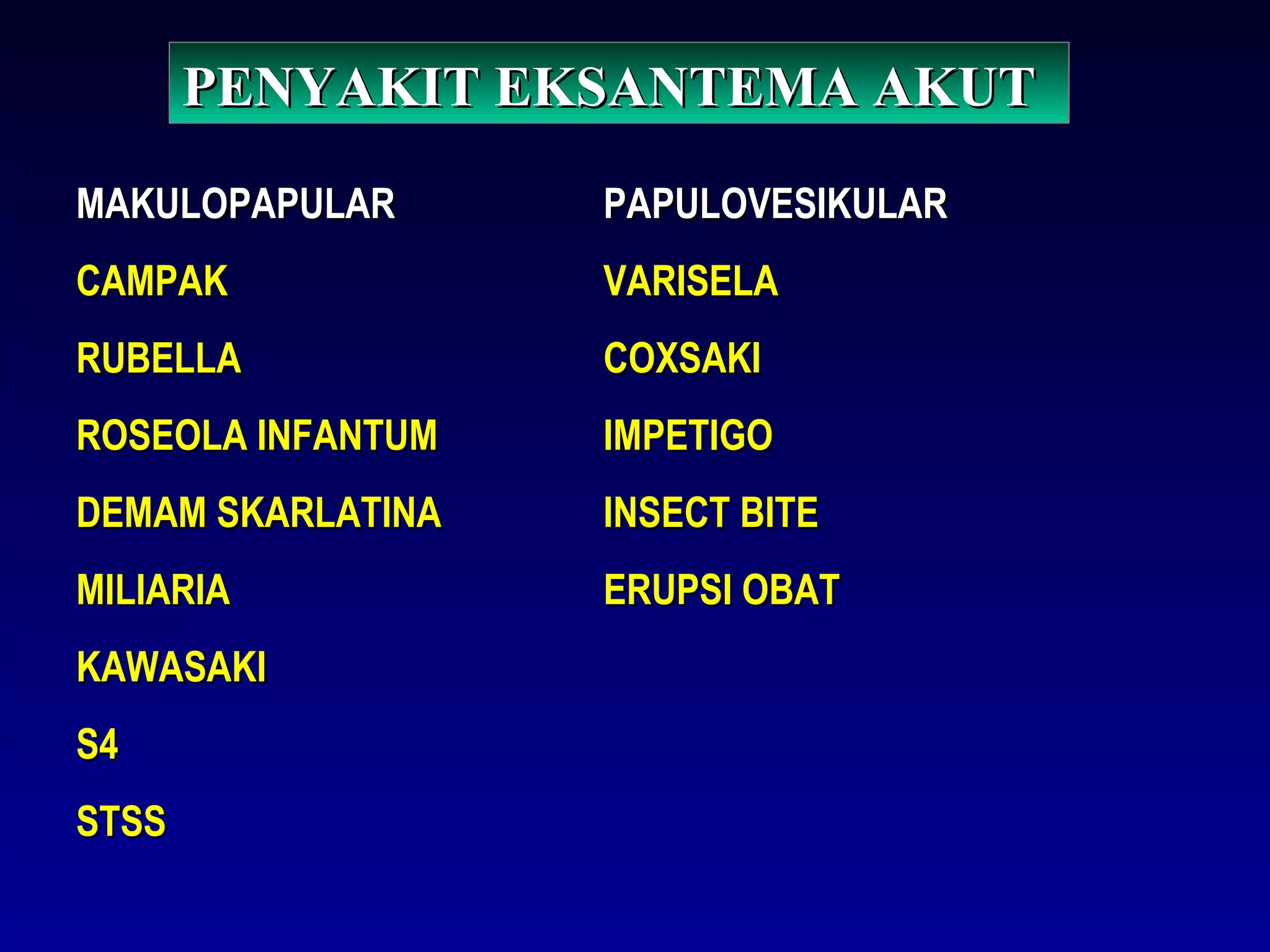 penyakit infeksi pada anak | PPT