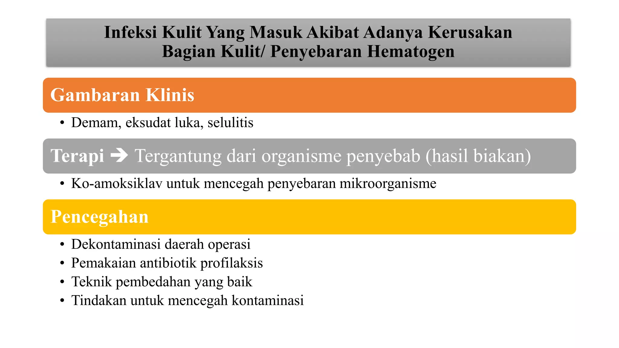Infeksi kulit dan jaringan lunak | PPTX