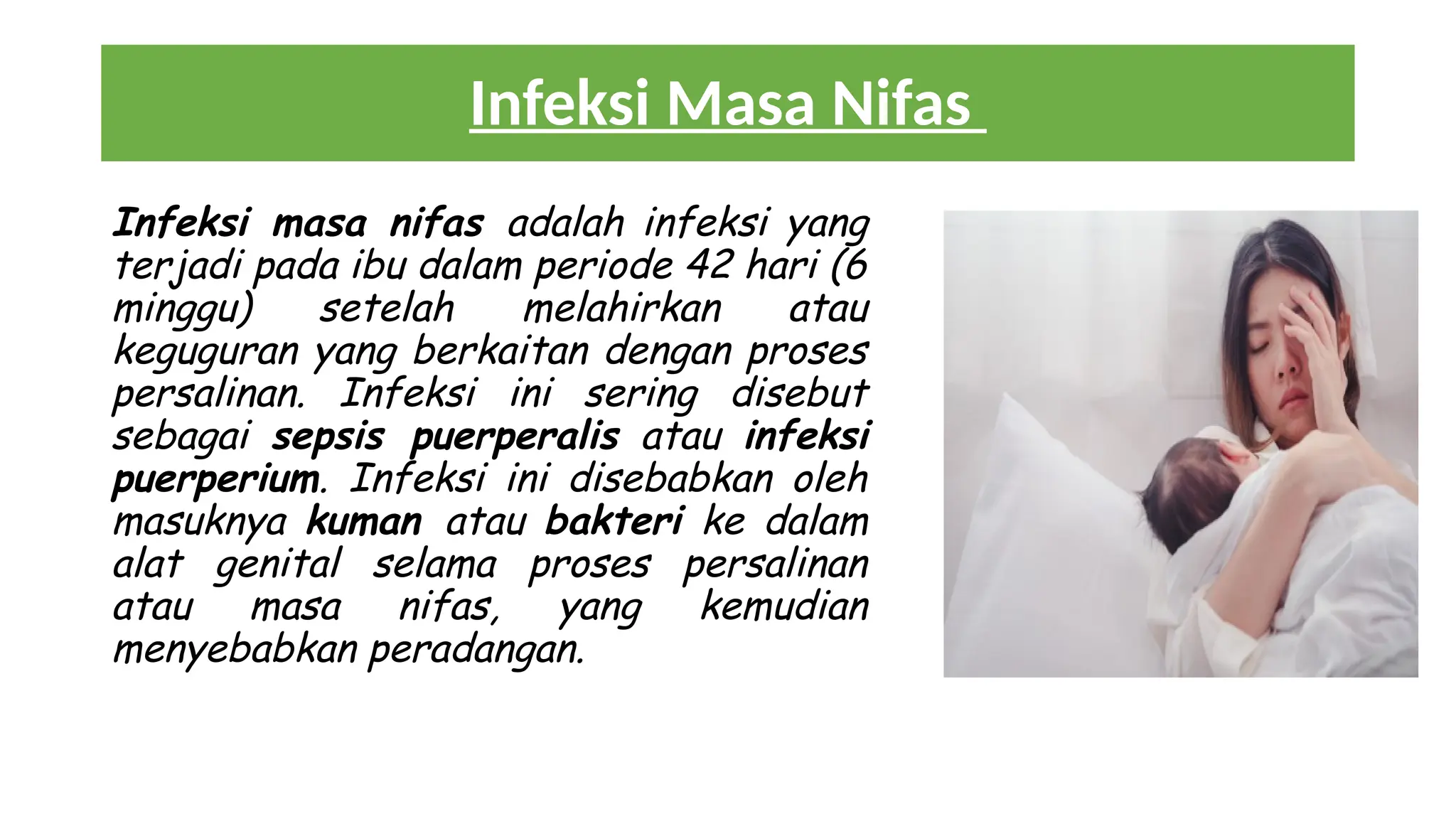 Infeksi Masa Nifas Pada pelayanan kebidanan.pptx