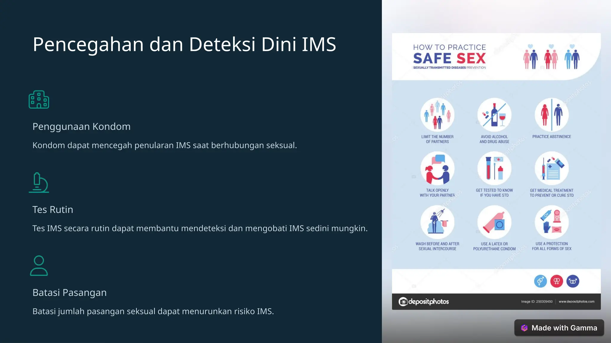 materi tentang infeksi menular seksual ( IMS ) | PPTX