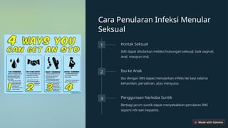 materi tentang infeksi menular seksual ( IMS ) | PPTX