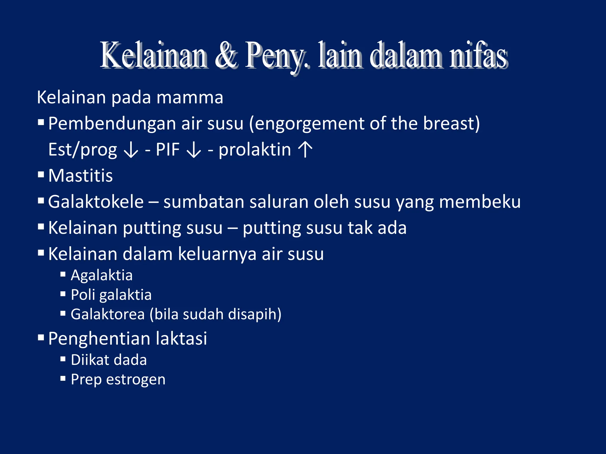 infeksi nifas dalam kehamilan dr daniel SpOG | PPT